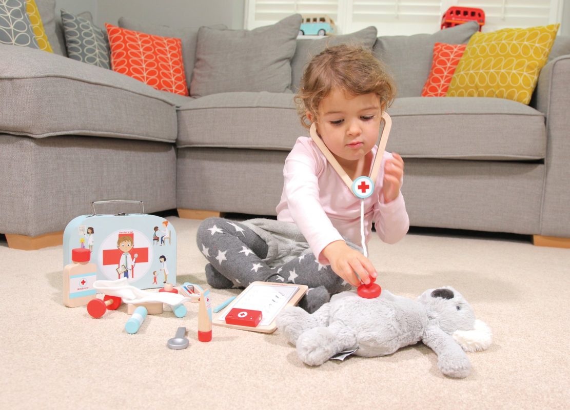 Indigo Jamm Little Doctor Wooden Play Set