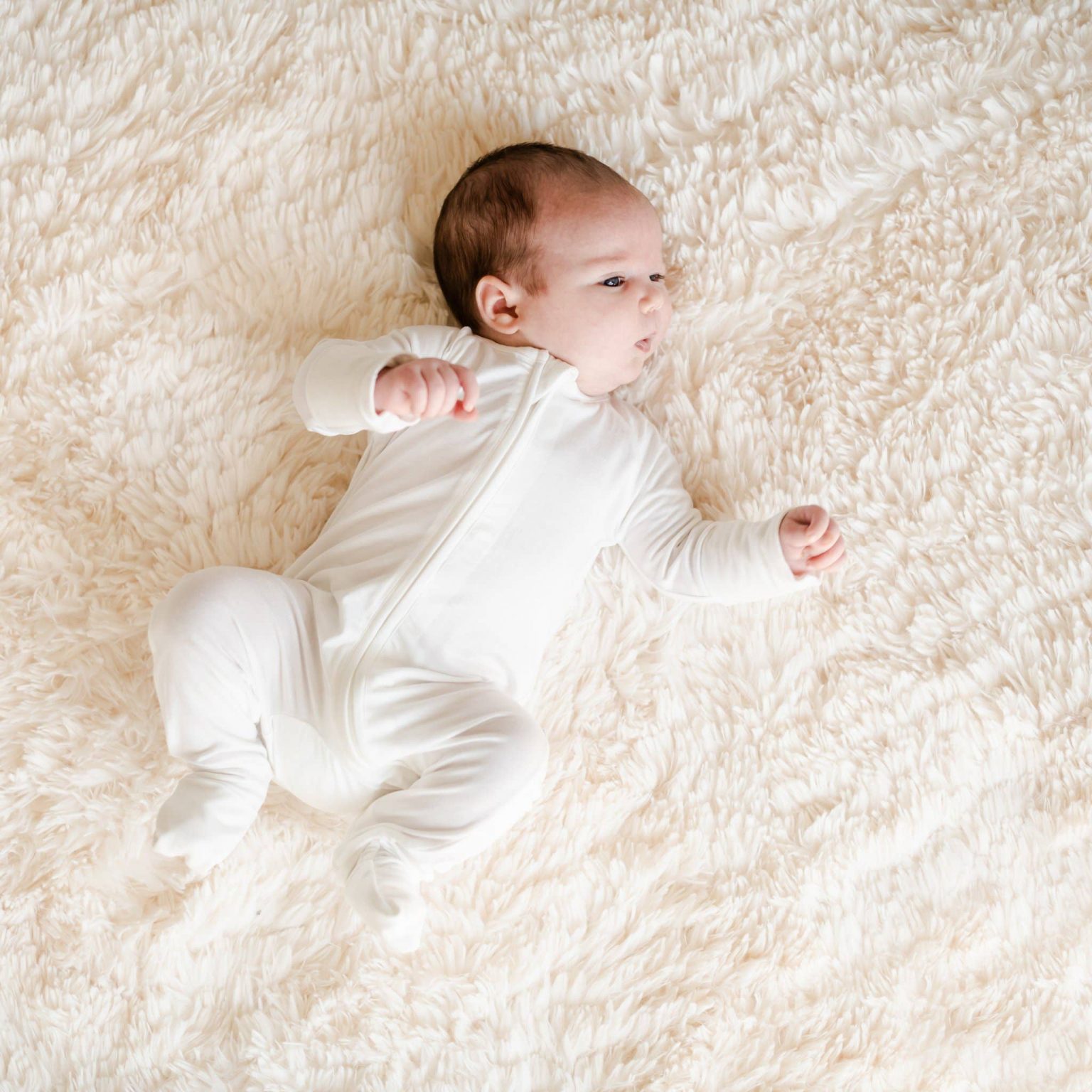 Little Sleepies Pearl Solid Zippy Sleeper