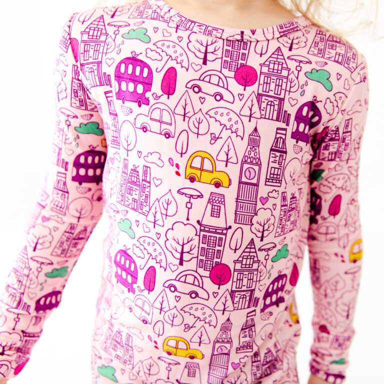 Dreamiere City Chic Bamboo Viscose Two-Piece Pajama Set - FINAL SALE