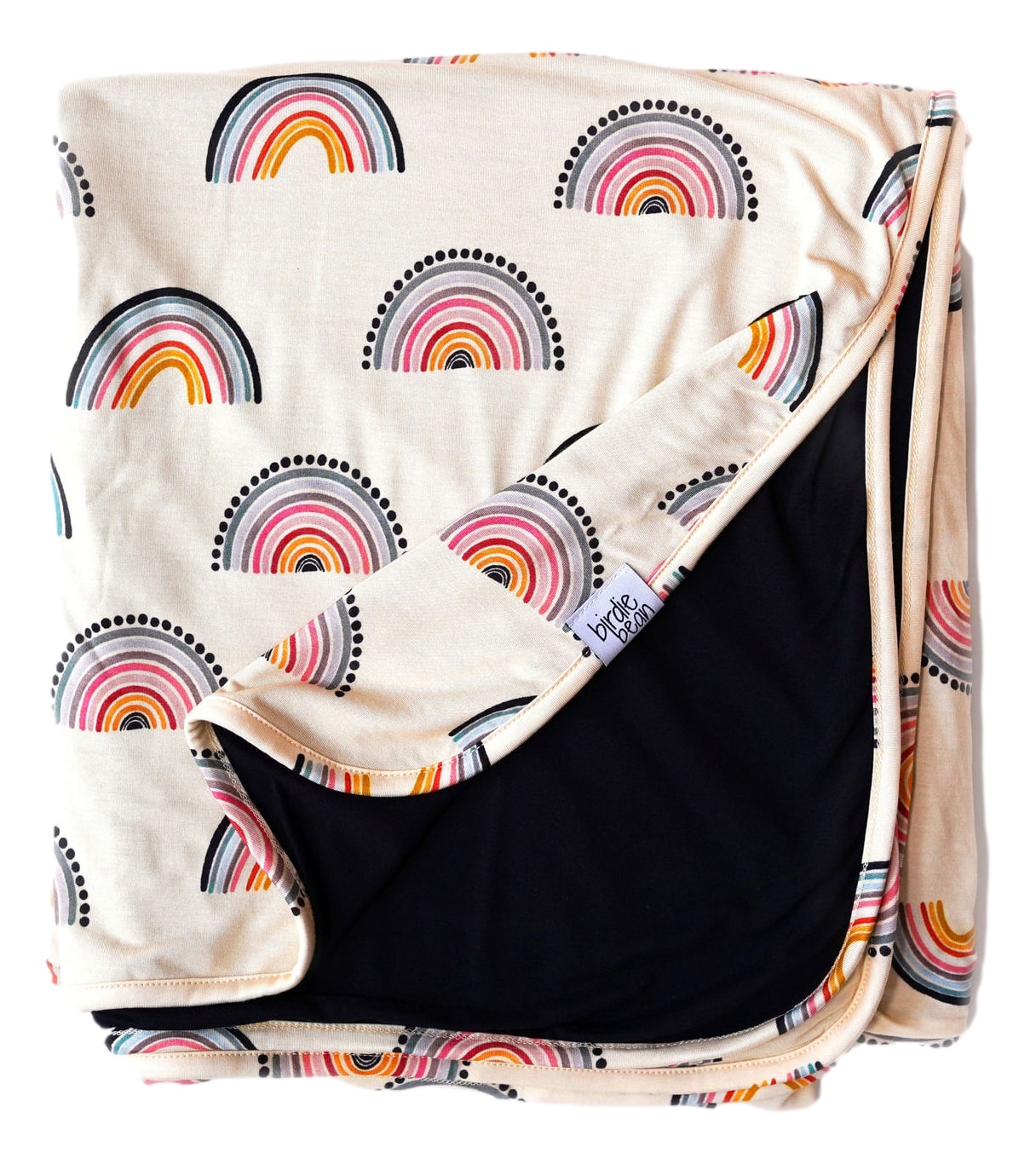 Birdie Bean Theo Bamboo Viscose Toddler Blanket – Blossom