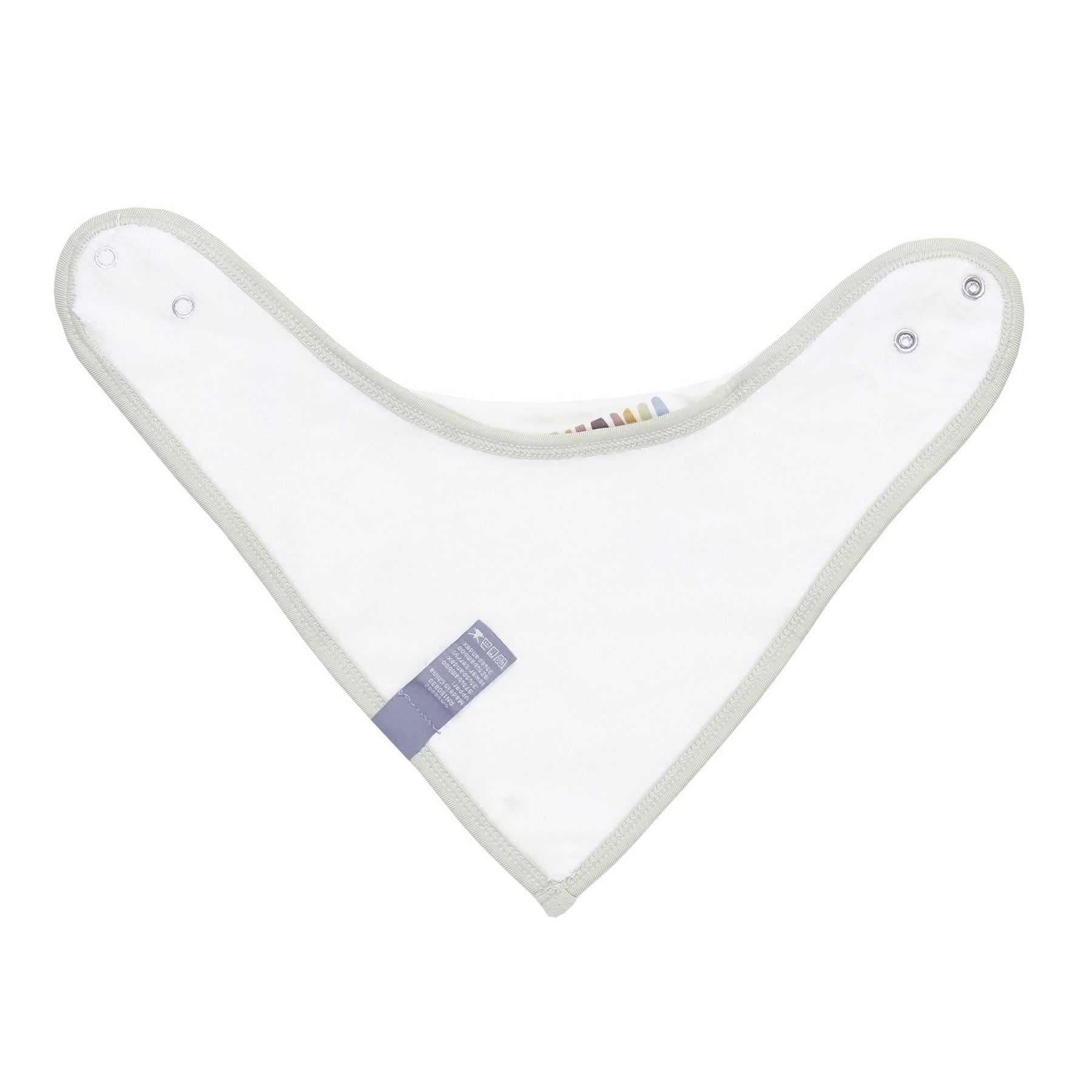 Kyte BABY Bib in Aloe Rainbow