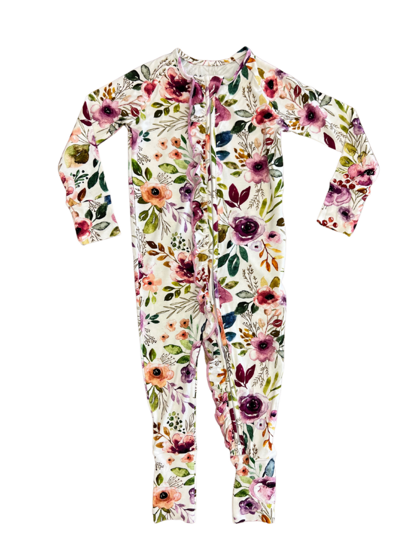 Ellie K's Closet Olivia Bamboo Viscose Fold Over Footie