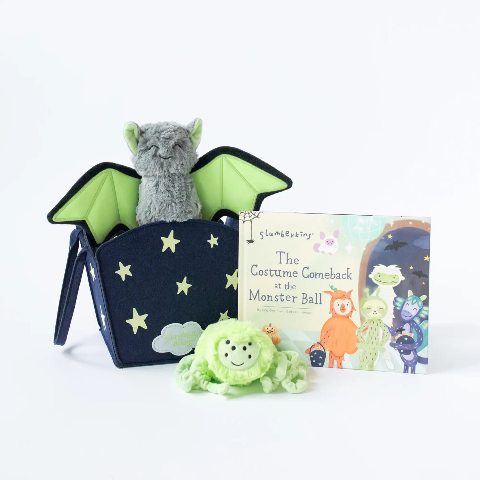 Slumberkins Creepy Minis Boo Basket Bundle