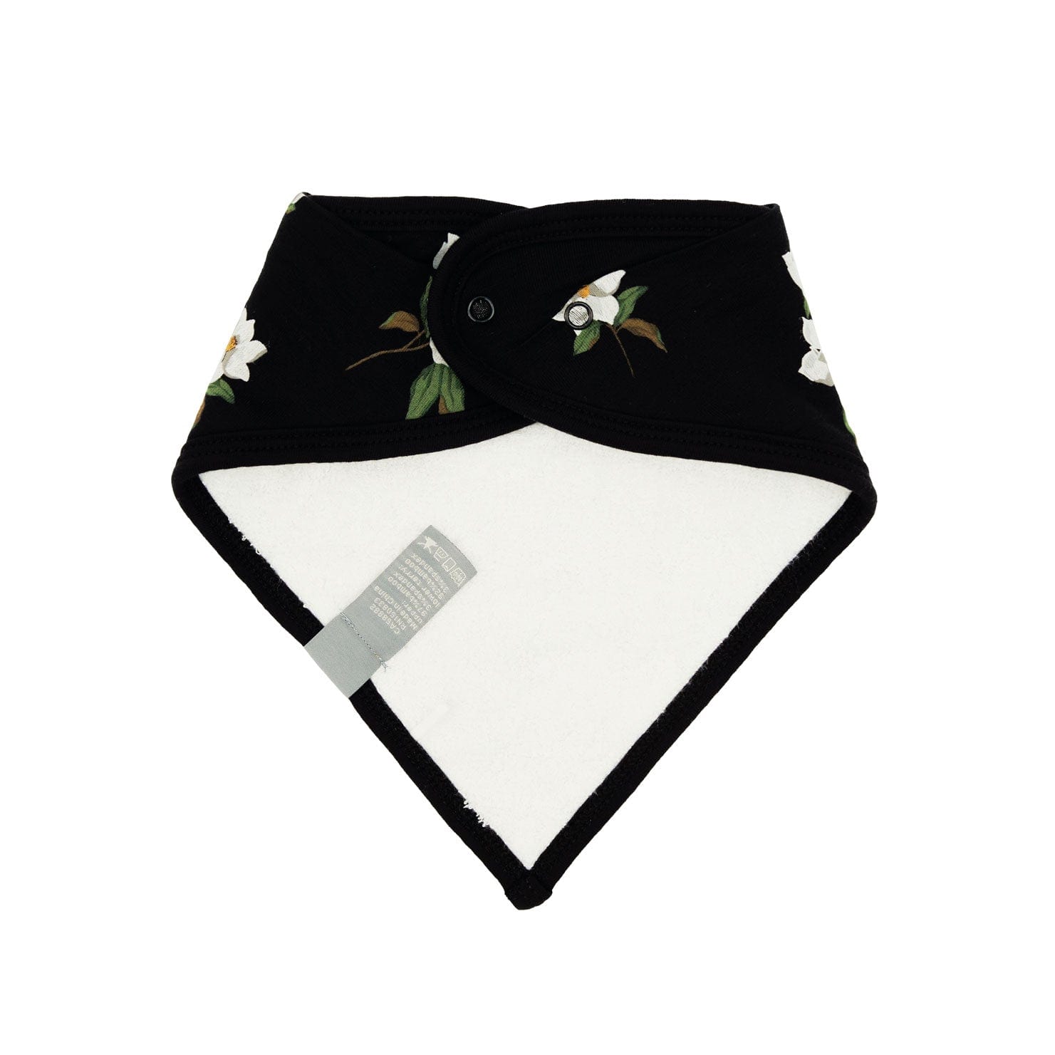 Kyte BABY Bib in Small Midnight Magnolia