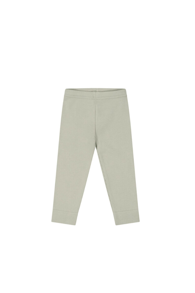 Jamie Kay Organic Cotton Fine Rib Legging in Mist