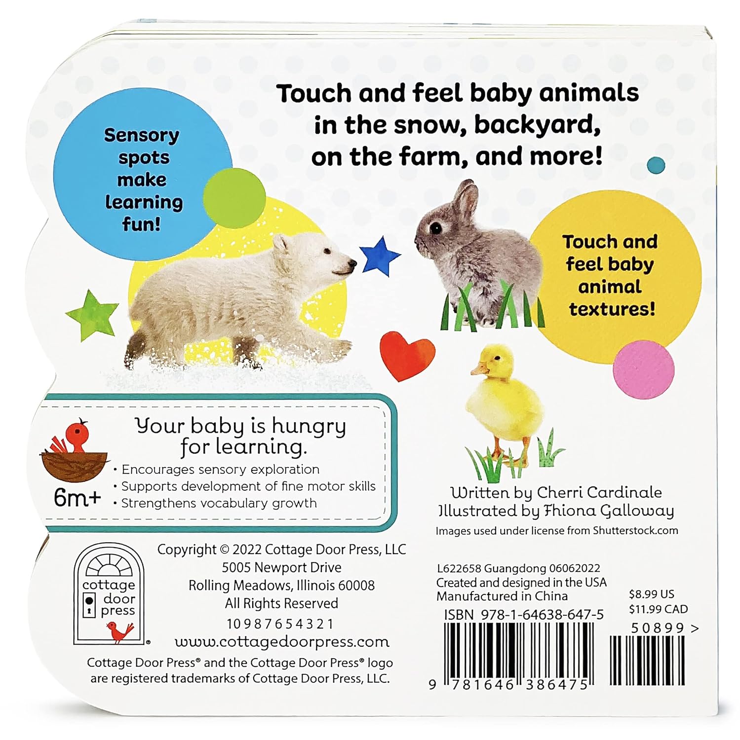 Touch & Feel Baby Animals Board Book – Blossom