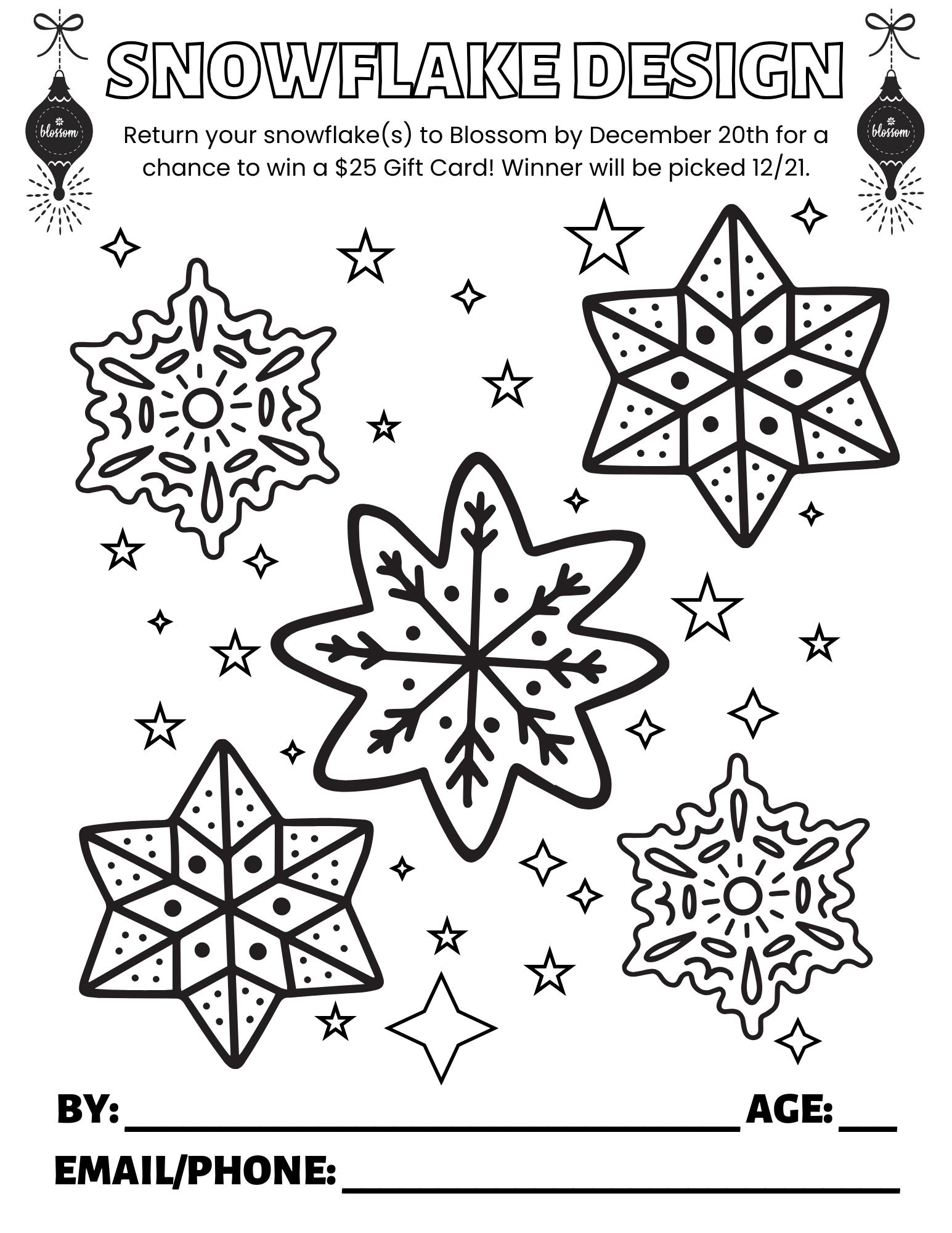 Snowflake Contest!