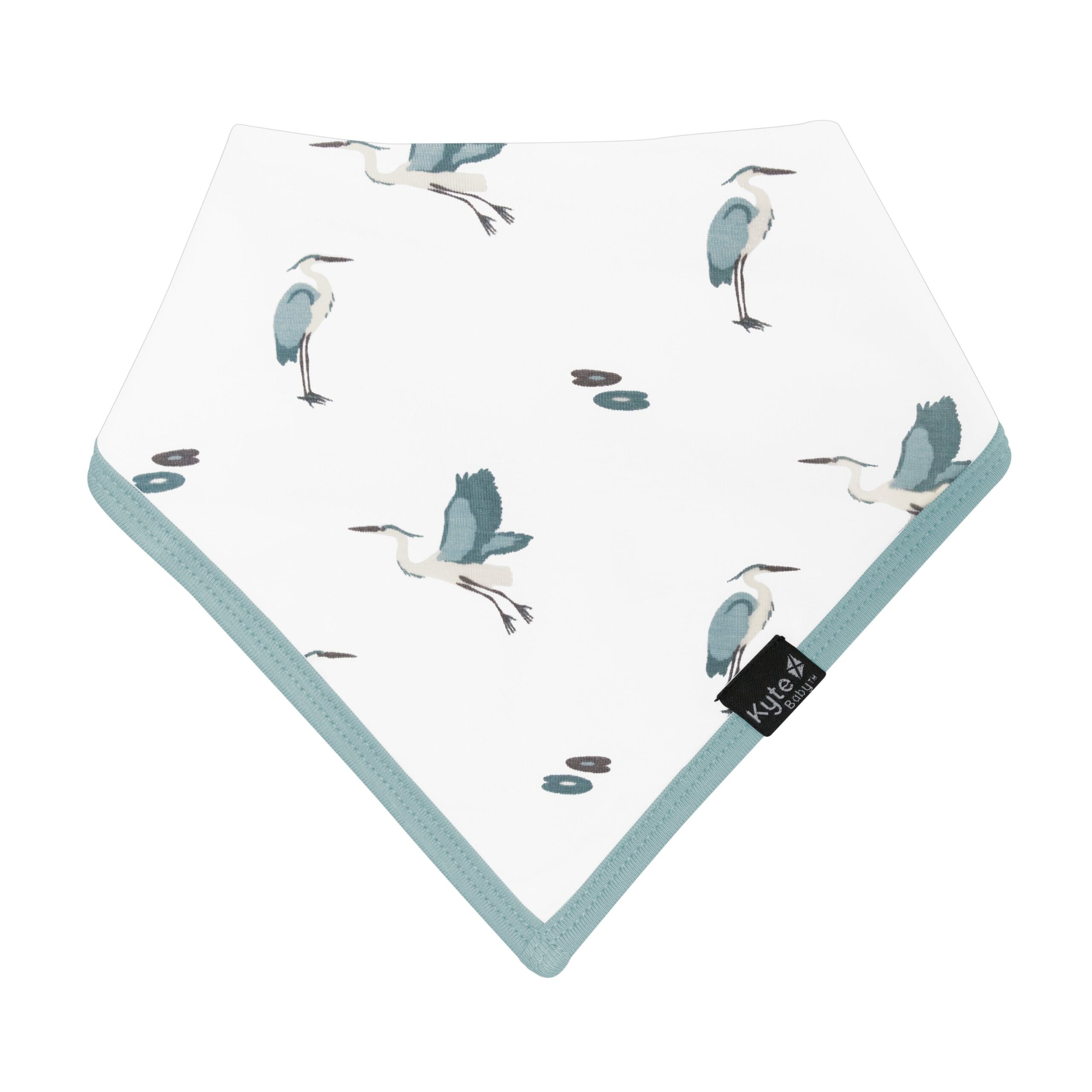 Kyte BABY Bib in Blue Heron
