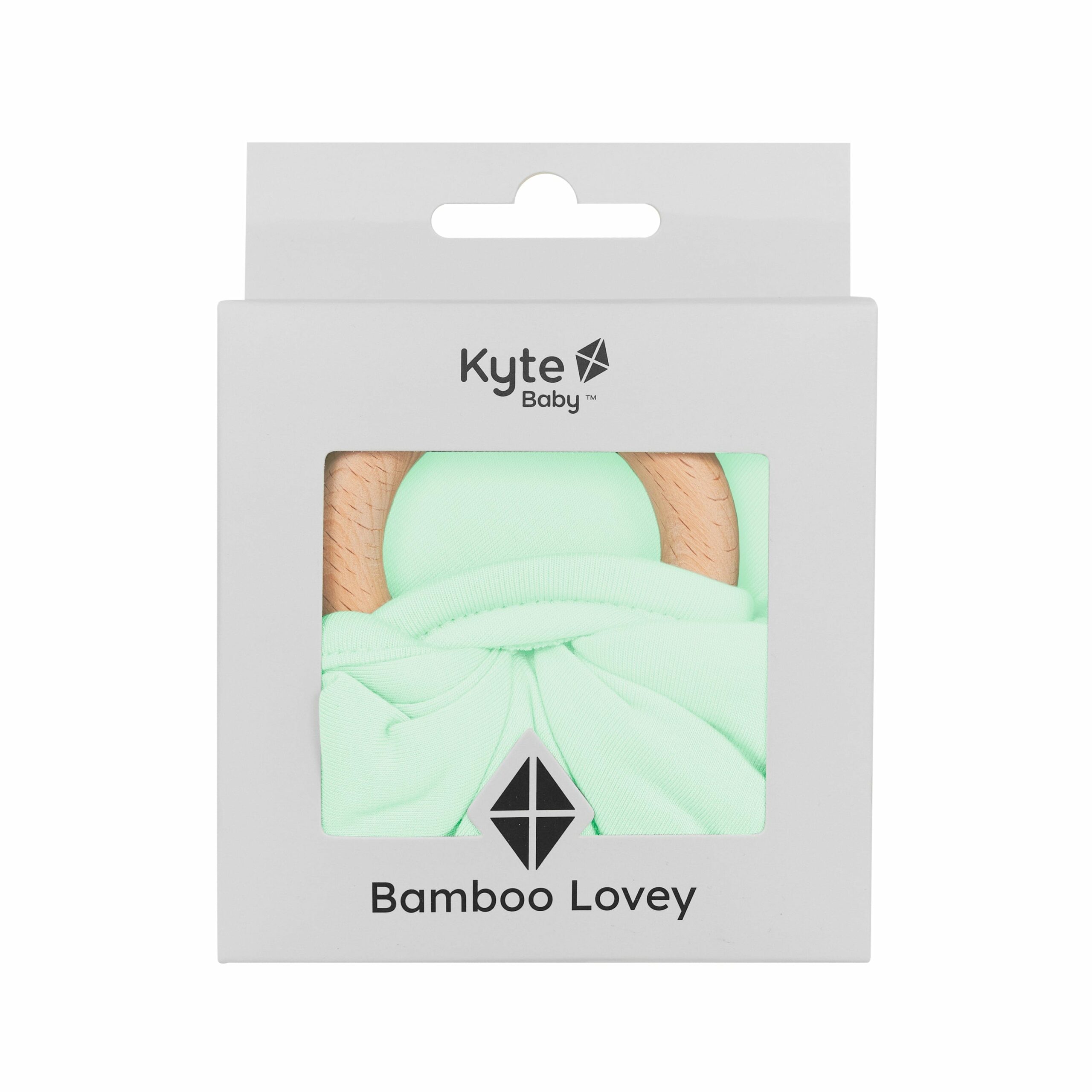 Kyte BABY Mint Lovey with Removable Teething Ring