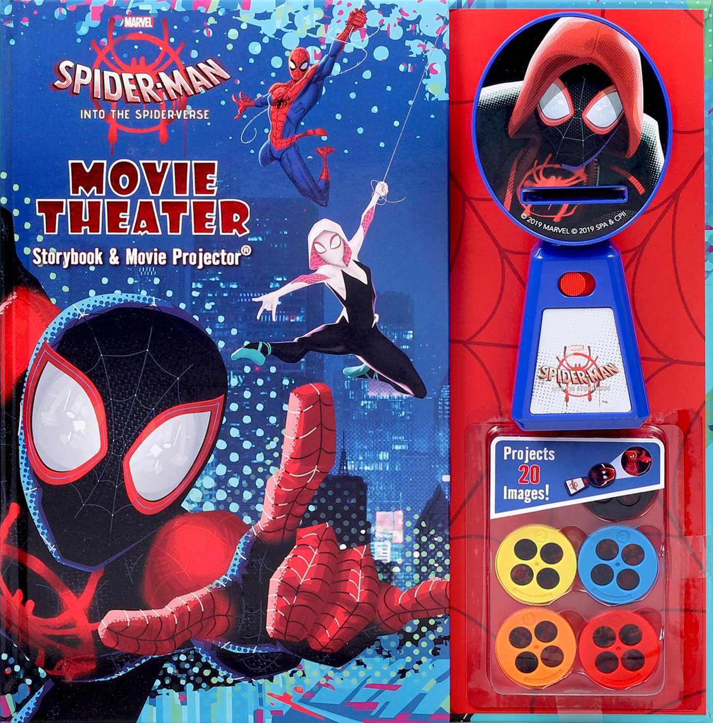 Marvel Spider-Man: Into the Spider-Verse Movie Theater Storybook ...