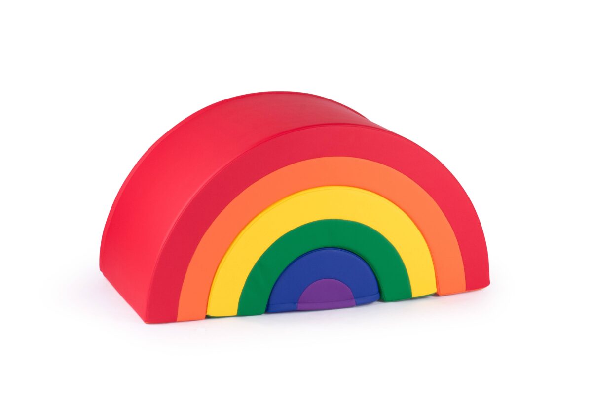 Rainbow Arch Soft Play Structure by Bintiva
