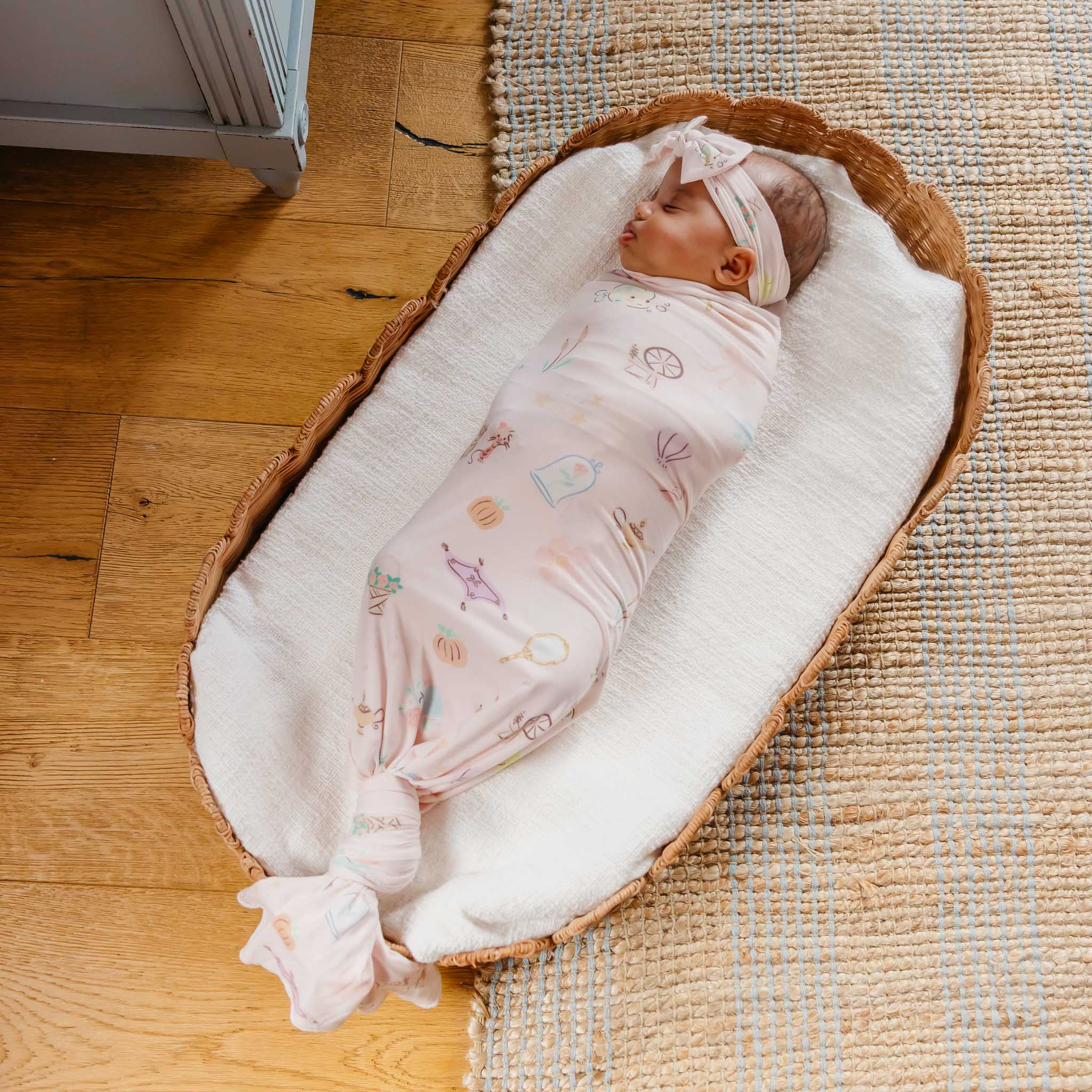 Copper And Pearl Swaddle