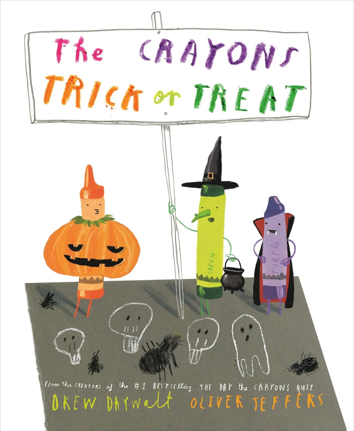 The Crayons Trick or Treat Hardcover Book