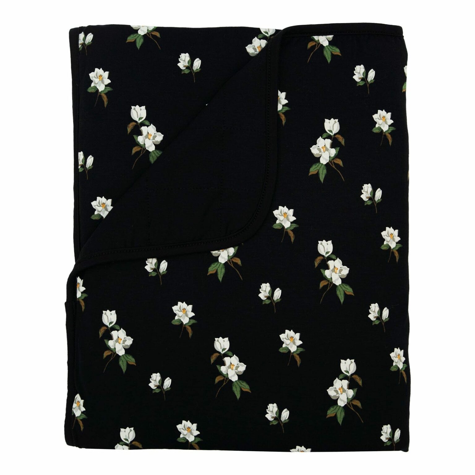 Kyte BABY Toddler Blanket in Small Midnight Magnolia