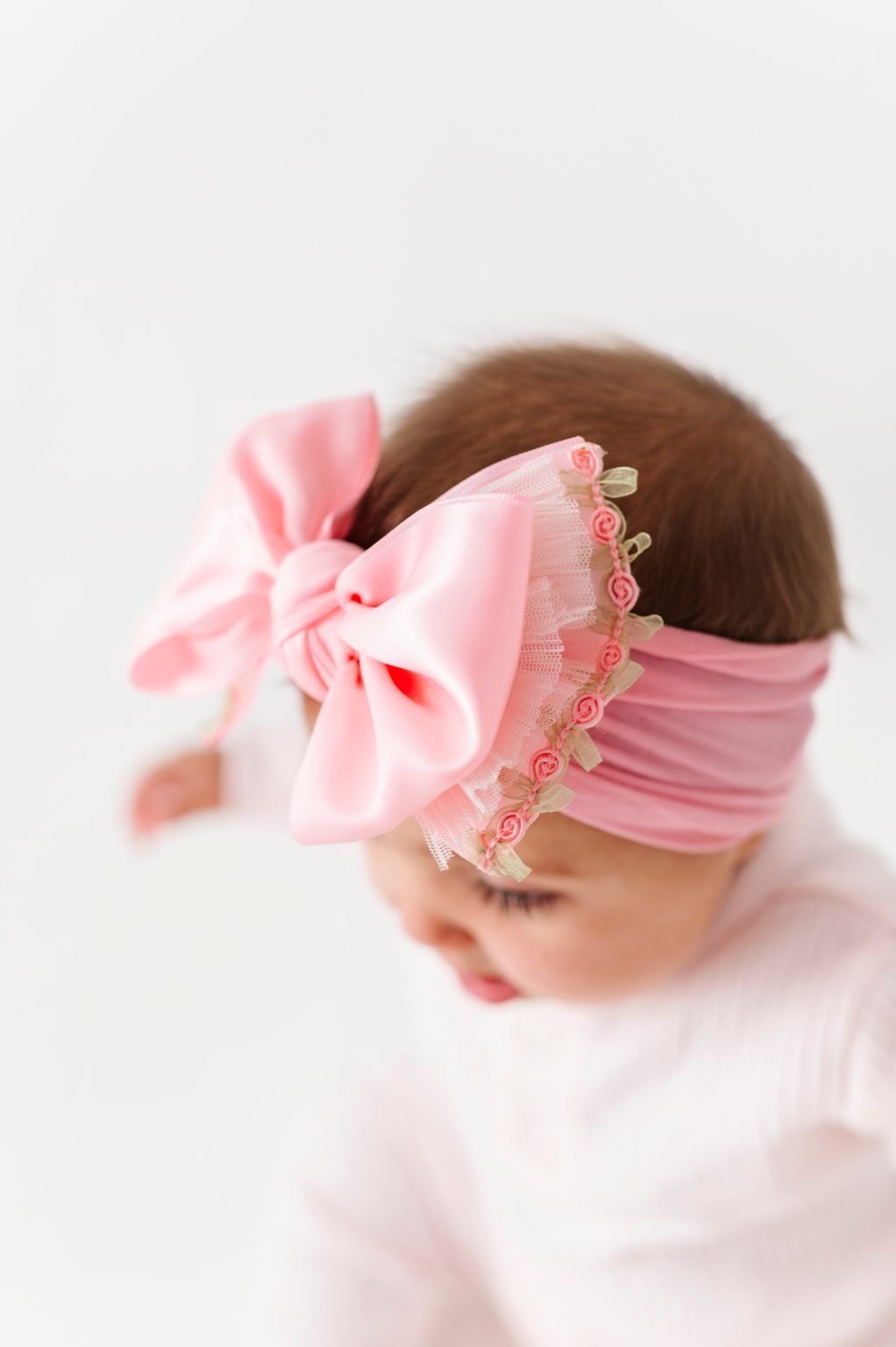 Baby Bling Bows Pink Princess Novelty Fab Bow