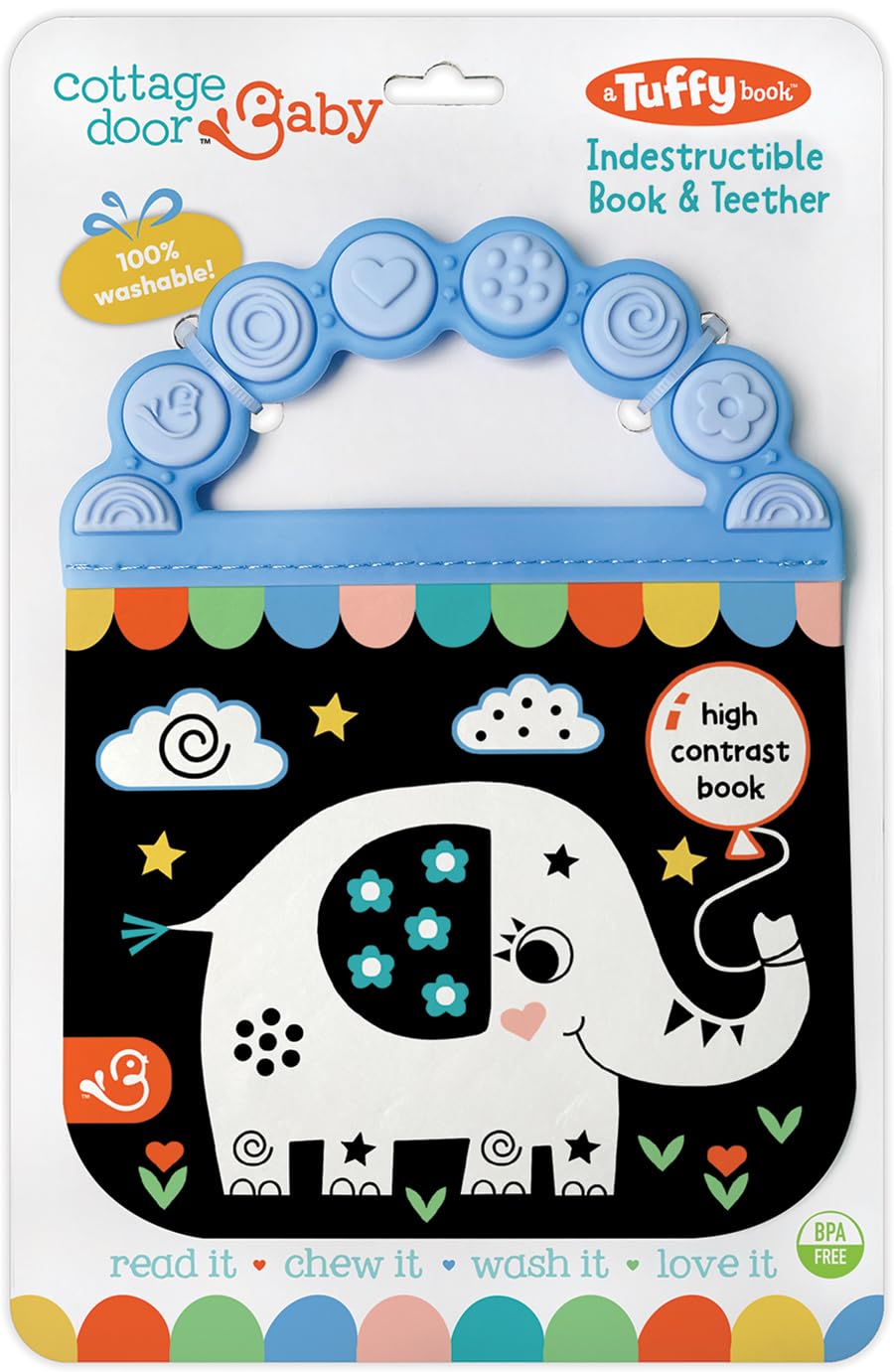 Look, Look Baby! Rhyme Time Tuffy High-Contrast Book