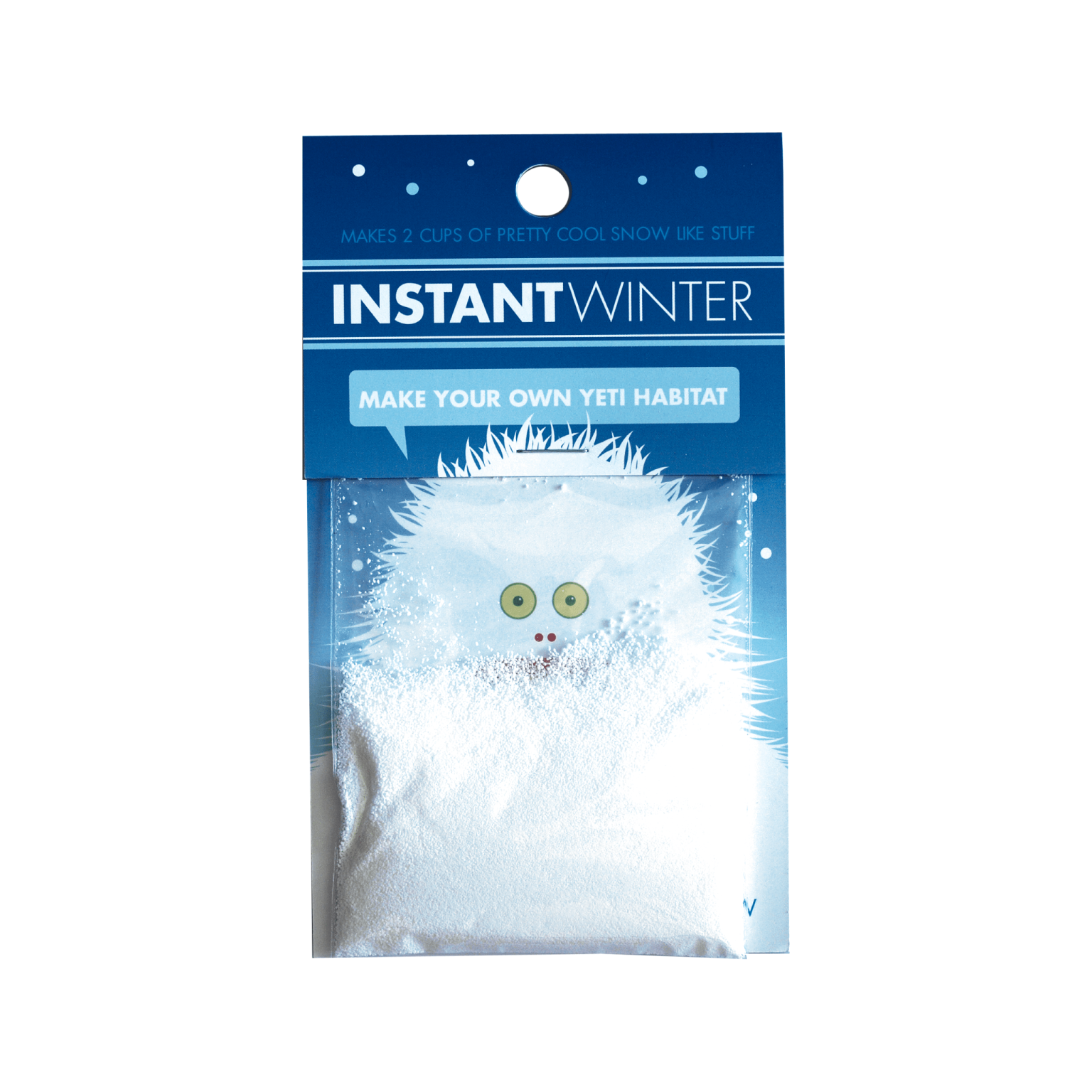 Instant Winter | Compact Curiosities Artificial Snow Kit