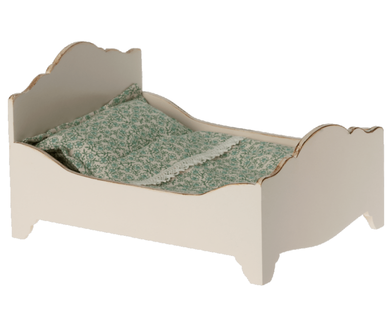 Maileg Wooden Mouse Bed – Blossom