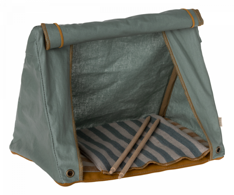 Maileg Happy Camper Mouse Tent with Awning – Blossom