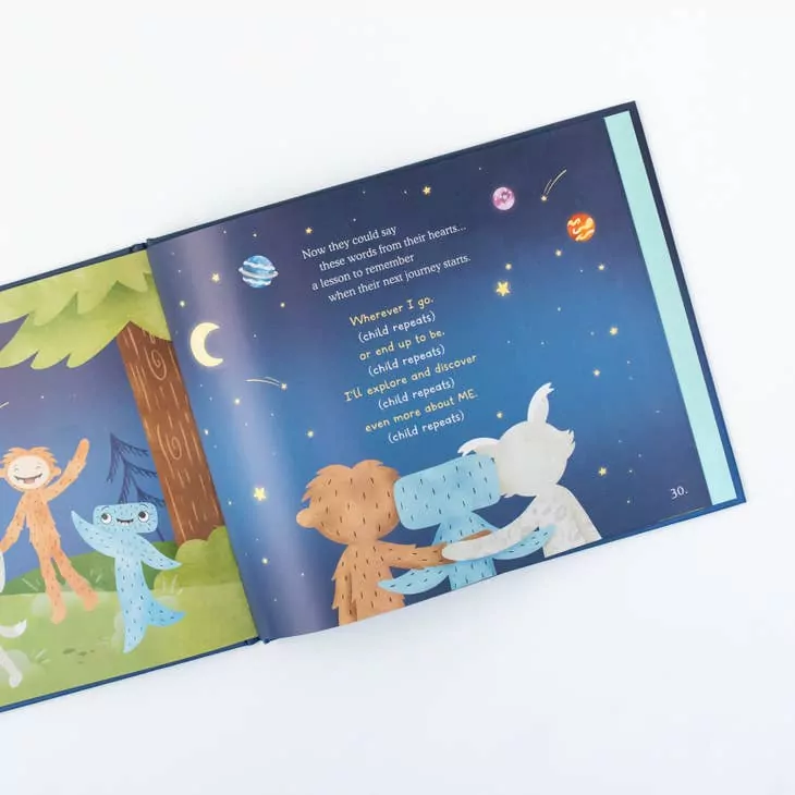Slumberkins Jump Into Space Hardcover Book – Blossom